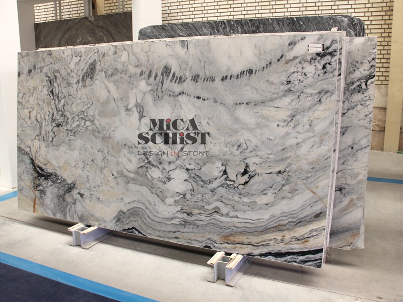 Persian Blue Crystal Stone Slabs - marble slab prices - Micaschist Stone